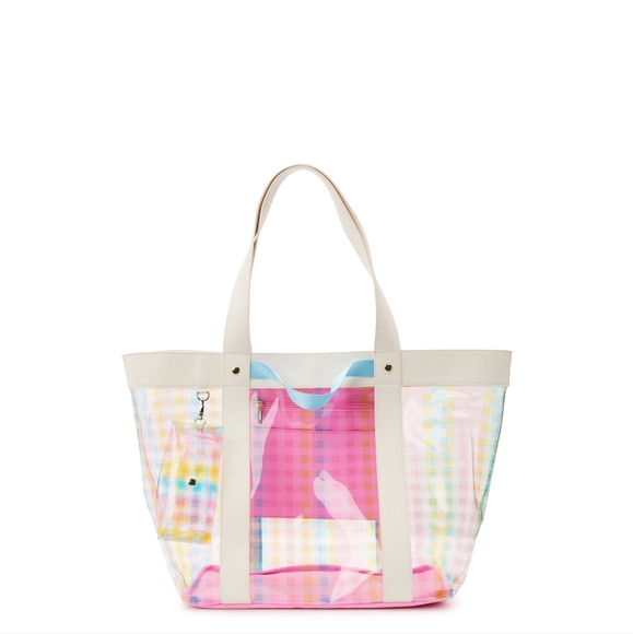 No Boundaries | Bags | No Boundaries Vinyl Beach Tote Handbag With ...